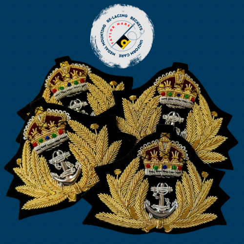 Officer Cap Badge RN/SCC/CCF/VCC – Taylor Made Medals